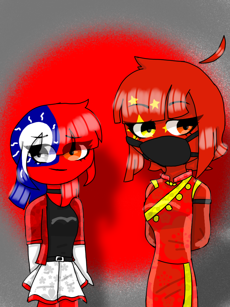 Taiwan & China -Countryhuman- - ibisPaint