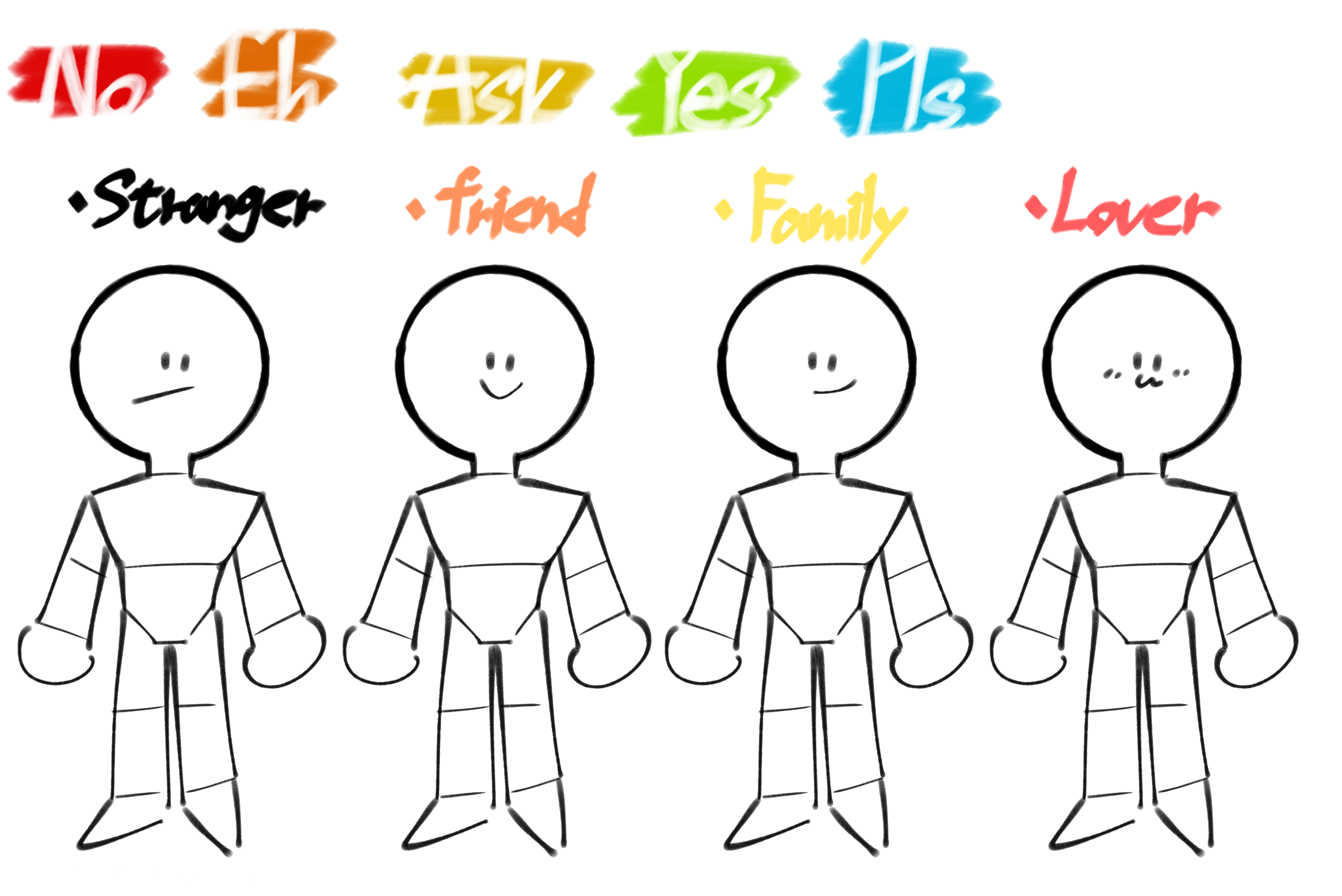 Touch meme! 👤 (Template) - ibisPaint