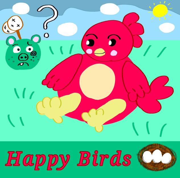 Happy Birds - ibisPaint