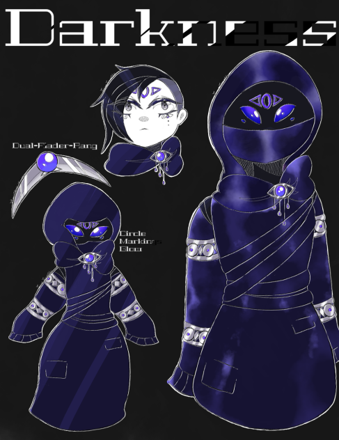 Darkness , Elemental Collab Adopt - ibisPaint
