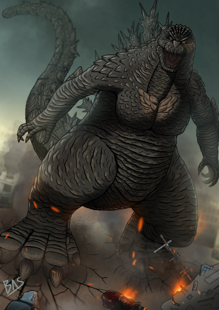 Godzilla Minus One - ibisPaint