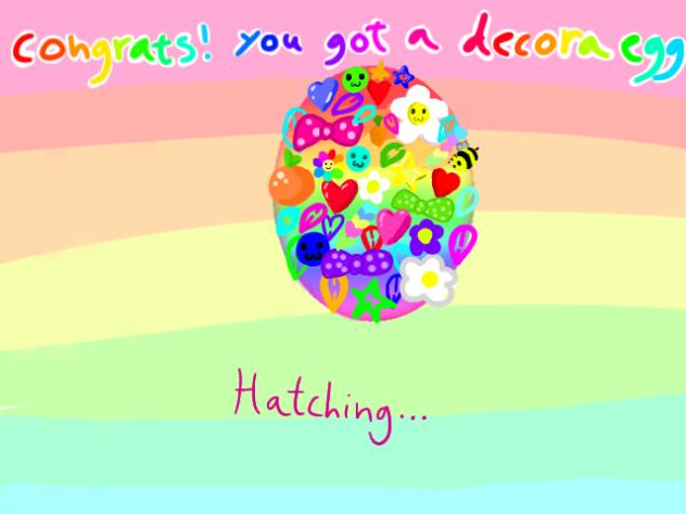 decora egg animation - ibisPaint