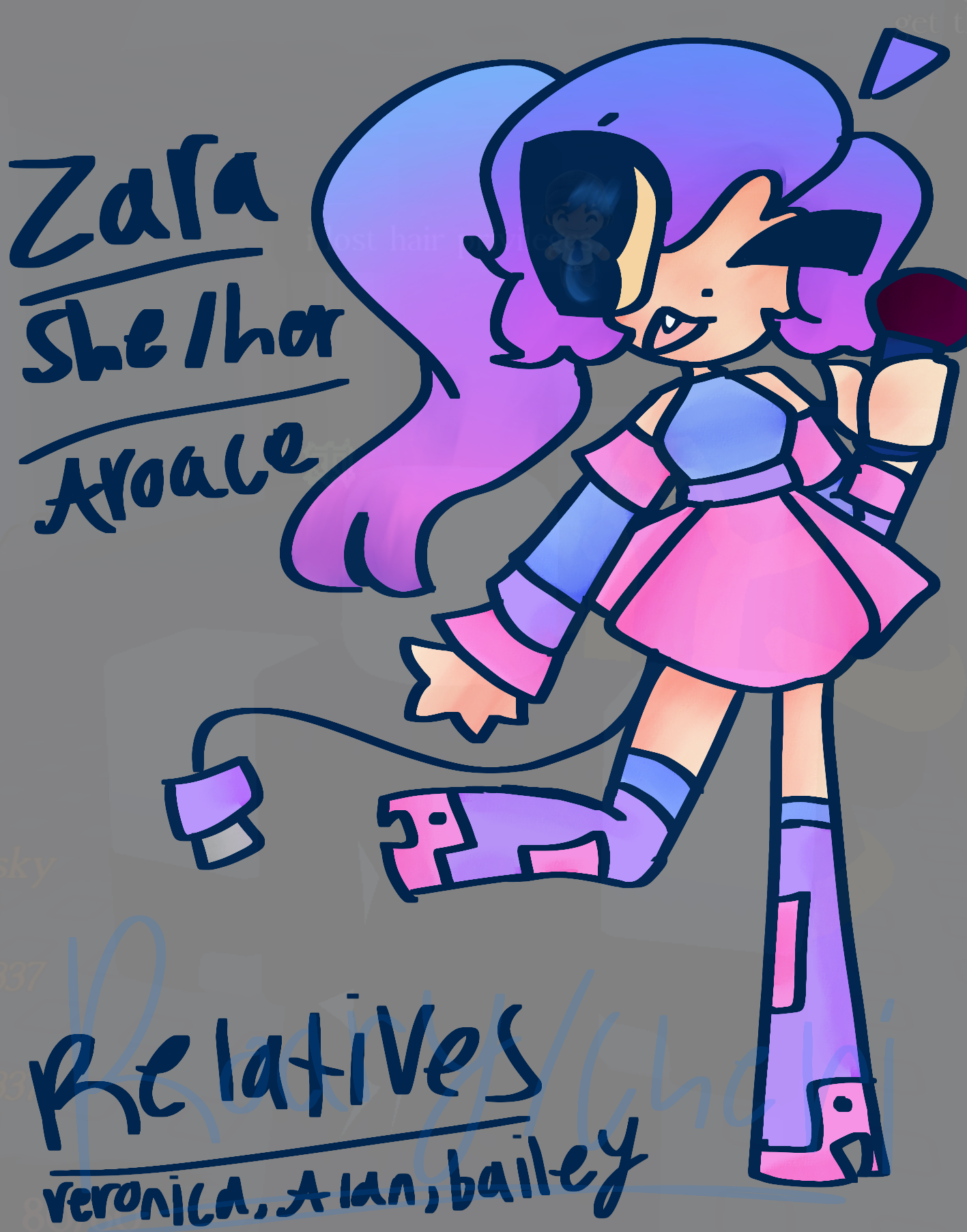 Zara reference sheet - ibisPaint
