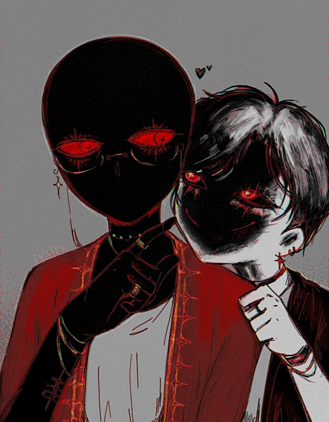 Vide and Grim. - ibisPaint