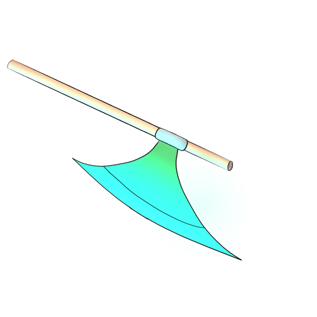 shining axe - ibisPaint