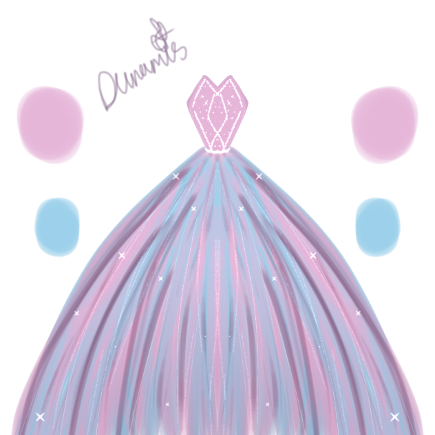 A ballroom dress - ibisPaint