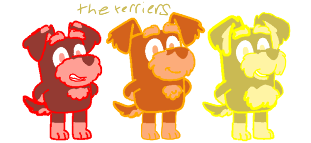 the terriers - ibisPaint