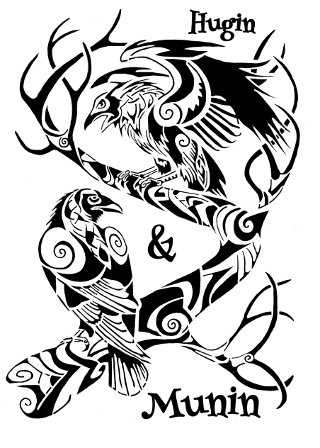 Hugin & Munin - ibisPaint