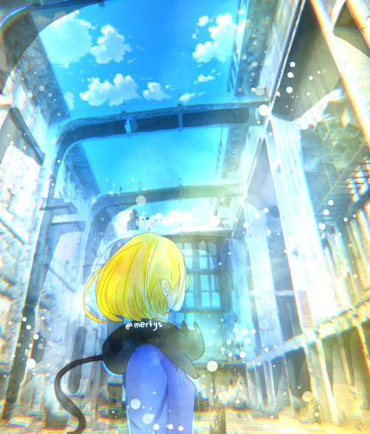 Looking at the bright side - ibisPaint