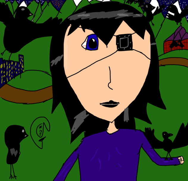 The Girl Who Loved Ravens - ibisPaint