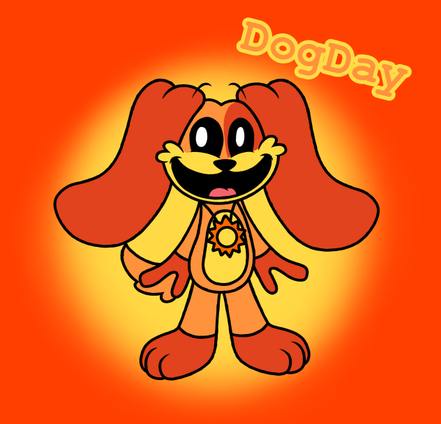 Dogday (smiling critters fanart) - ibisPaint