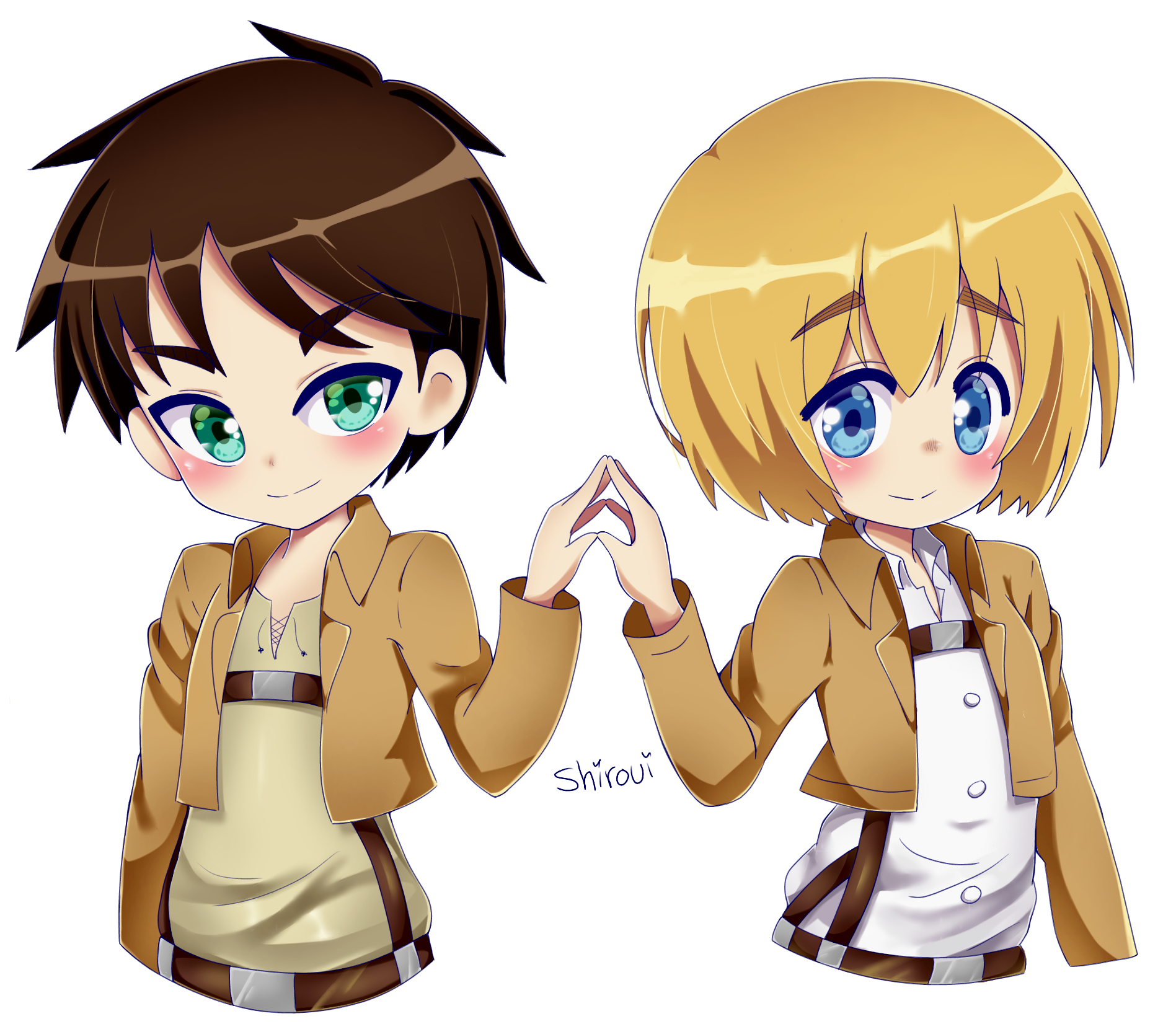 Eren X Armin AOT - ibisPaint