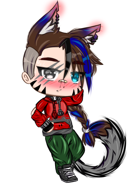 edit gacha (gotzana wolf) - ibisPaint