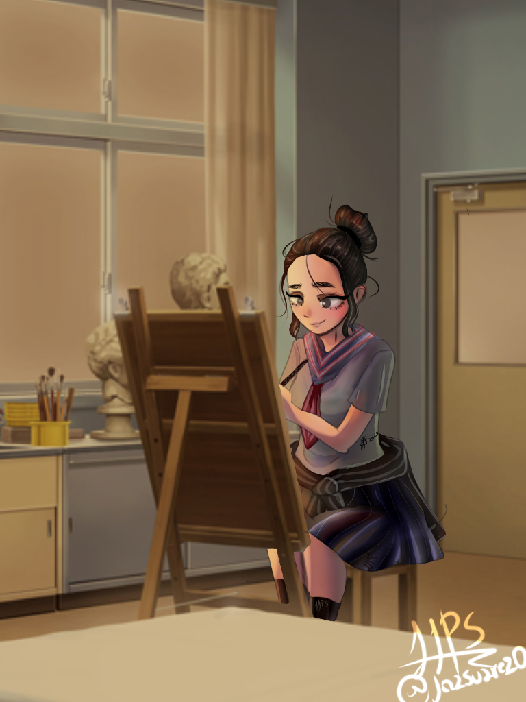 practicing shadows and lights - ibisPaint