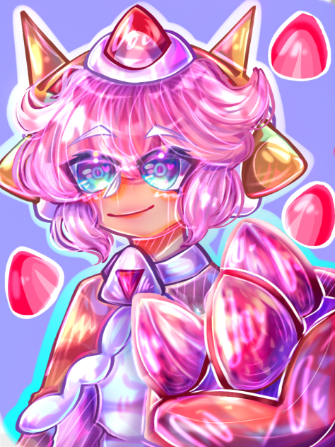 ~human strawberry crepe cookie 🍓🍪 - ibisPaint
