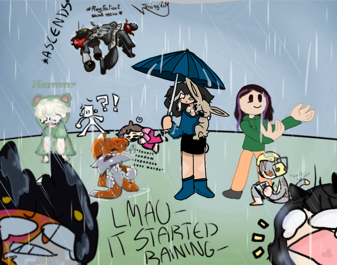 Rain collab! - ibisPaint
