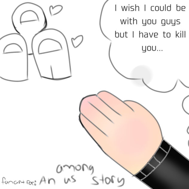 Fanart for an among us story - ibisPaint