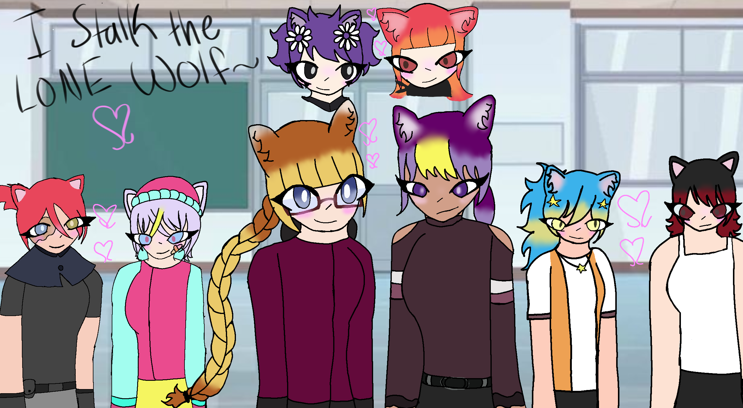 I stalk the lone wolf banner - ibisPaint