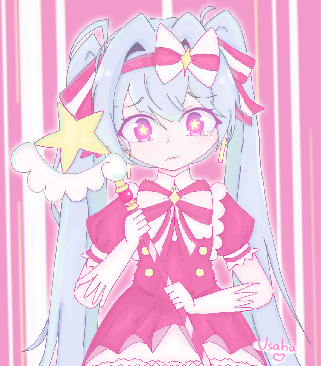 Hatsune Miku — Retry Now - ibisPaint