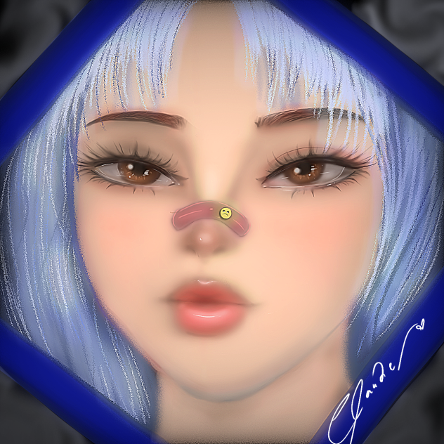 winter blue - ibisPaint