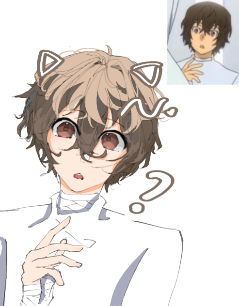 dazai redraw!! - ibisPaint