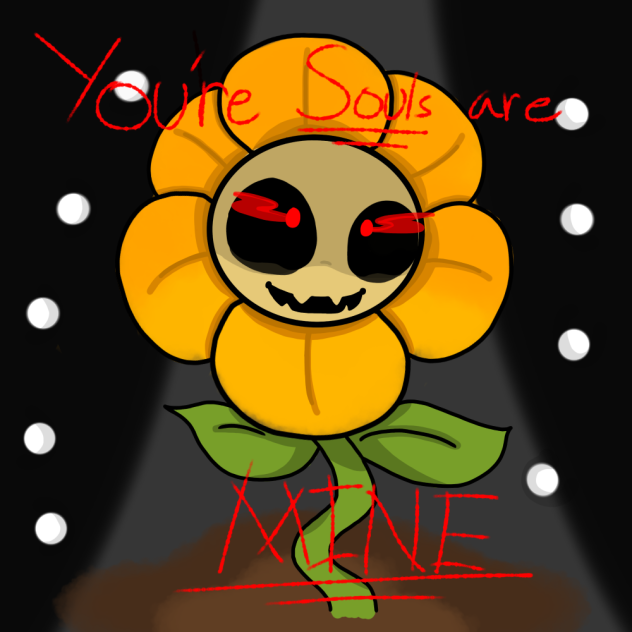 Flowey - ibisPaint