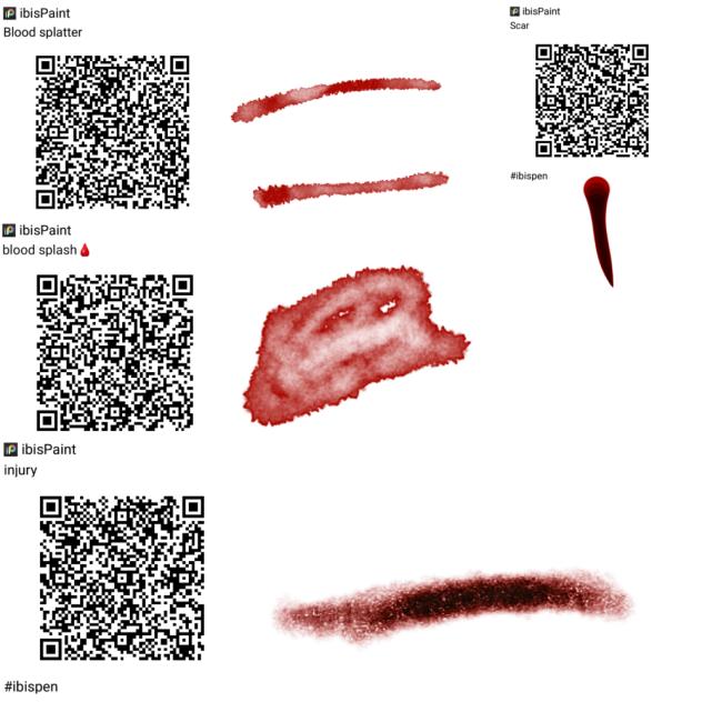 more bl00d brushes - ibisPaint