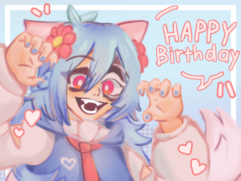 Happy birthday… again 🥳 - ibisPaint