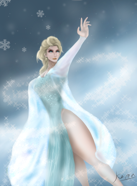 Elsa Fanart - ibisPaint