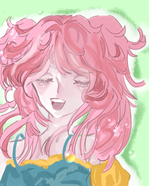 I tried another style - ibisPaint