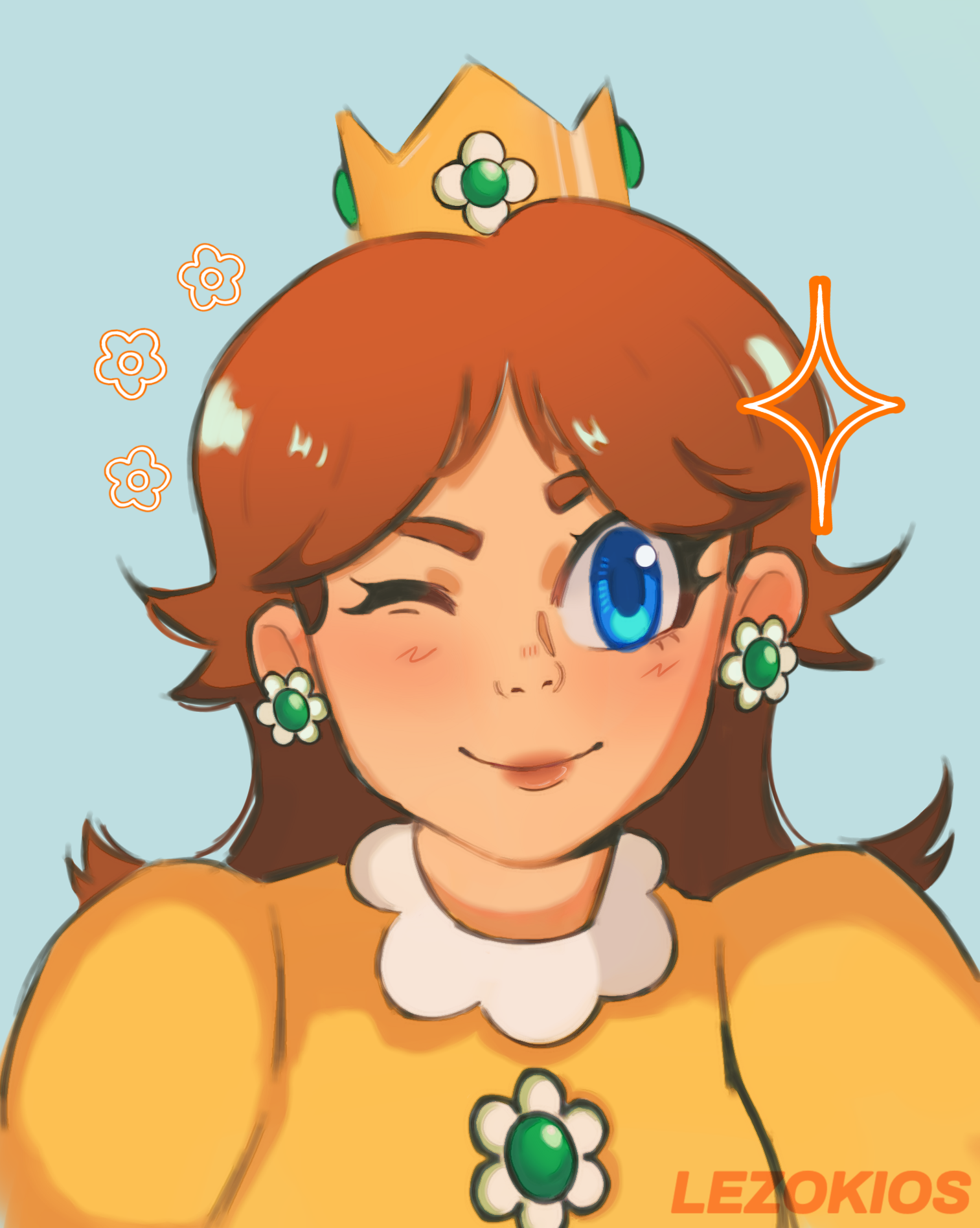 Princess Daisy - ibisPaint