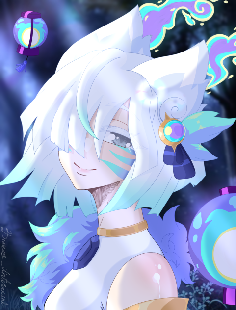 Inari Yumiko (Brawlhalla) - ibisPaint