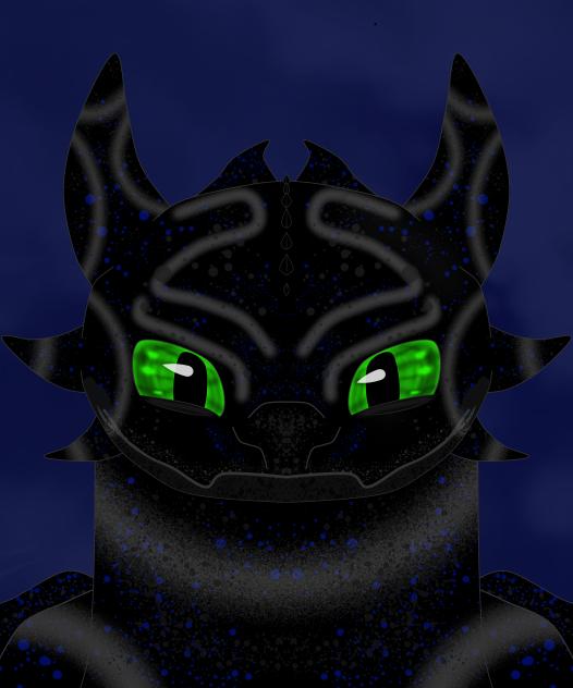 A More Detailed Headshot of ᚴᚢᚾᚾᚾᚱ my OC - ibisPaint