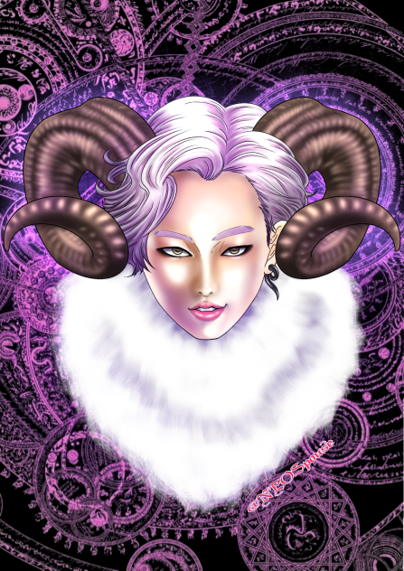 Bewitching sheep - ibisPaint