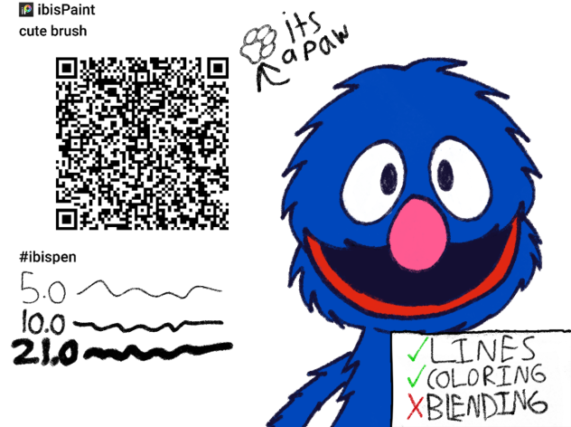 another brush code - ibisPaint