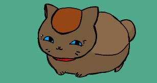 Fat Bobtail Cat - ibisPaint