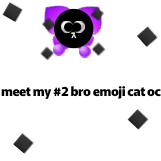 meet my #2 bro's emoji cat oc! - ibisPaint