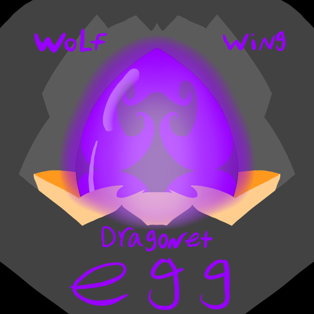 Wolf wing dragonet egg - ibisPaint