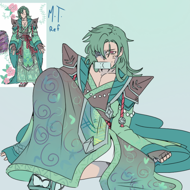 Mint tea clearer ref - ibisPaint