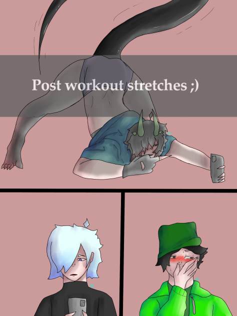 Stretching - ibisPaint