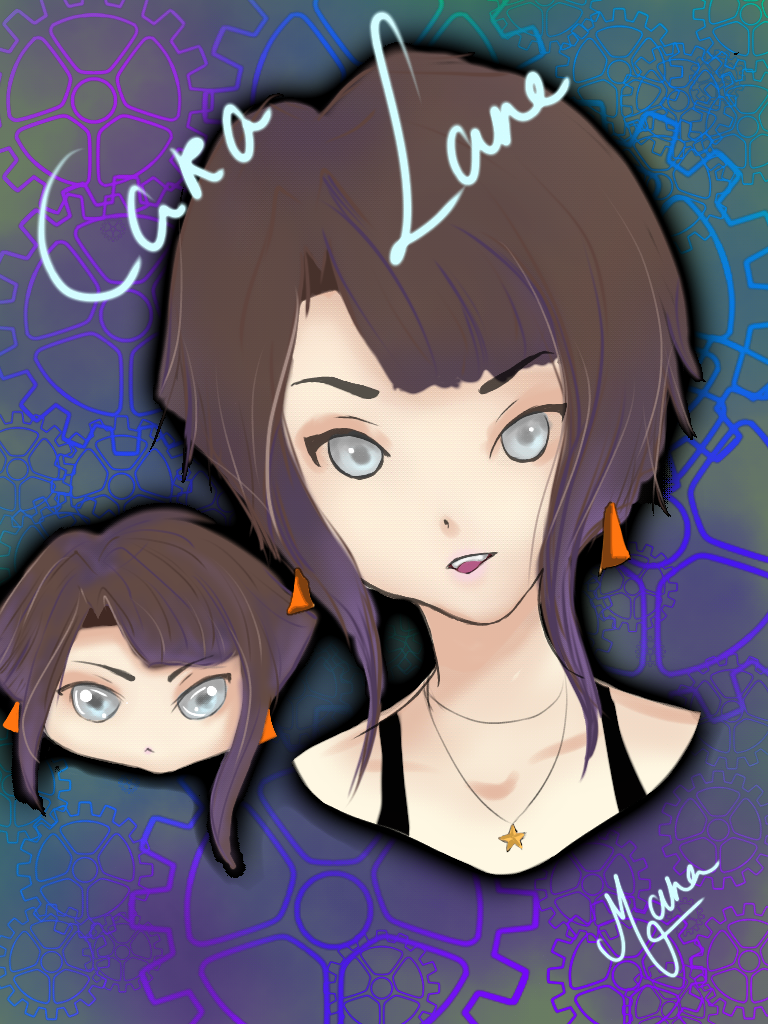 Character draft- Cara Lane - ibisPaint