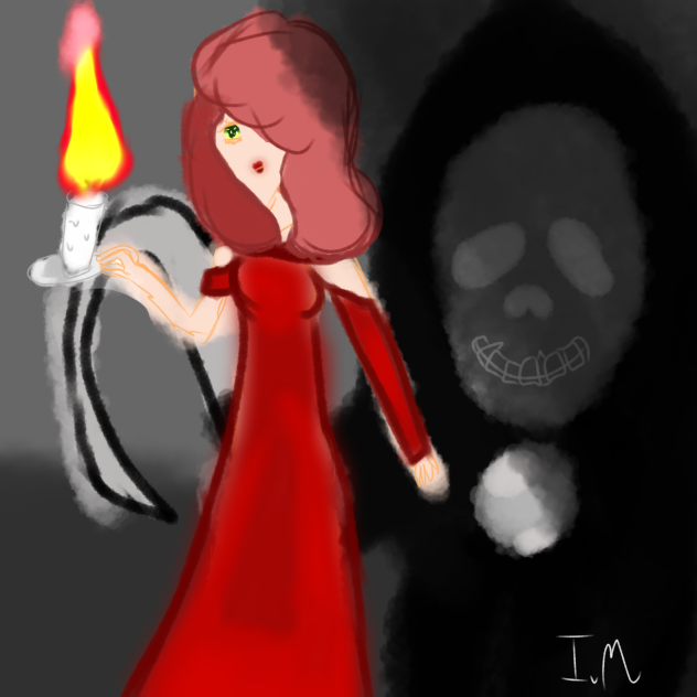 Candle girl - ibisPaint
