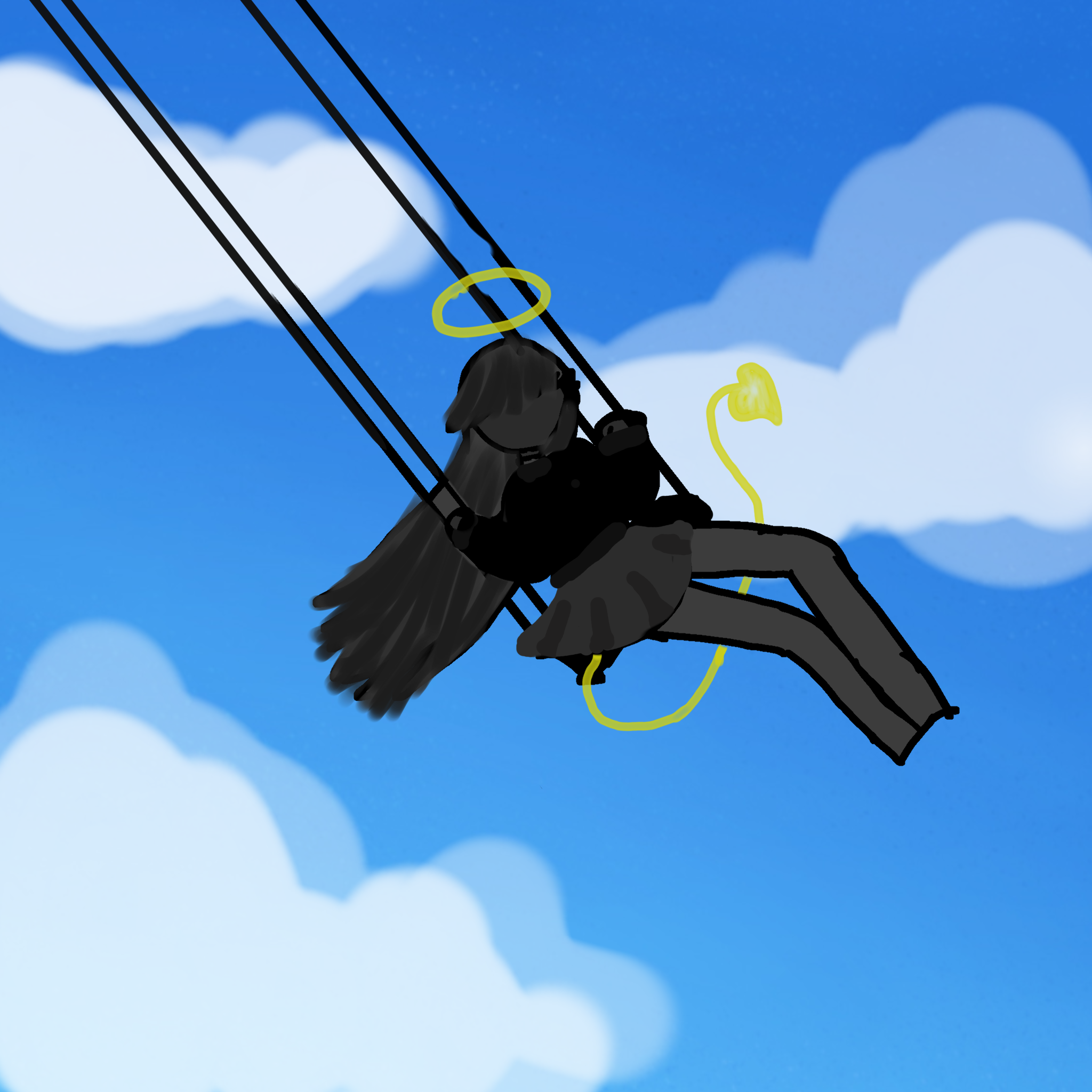 In the air - ibisPaint