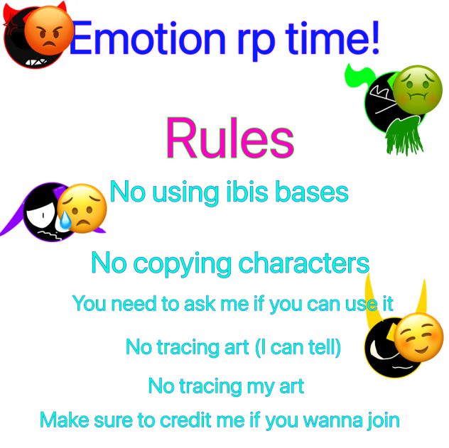 Guys let’s do a emotion rp - ibisPaint