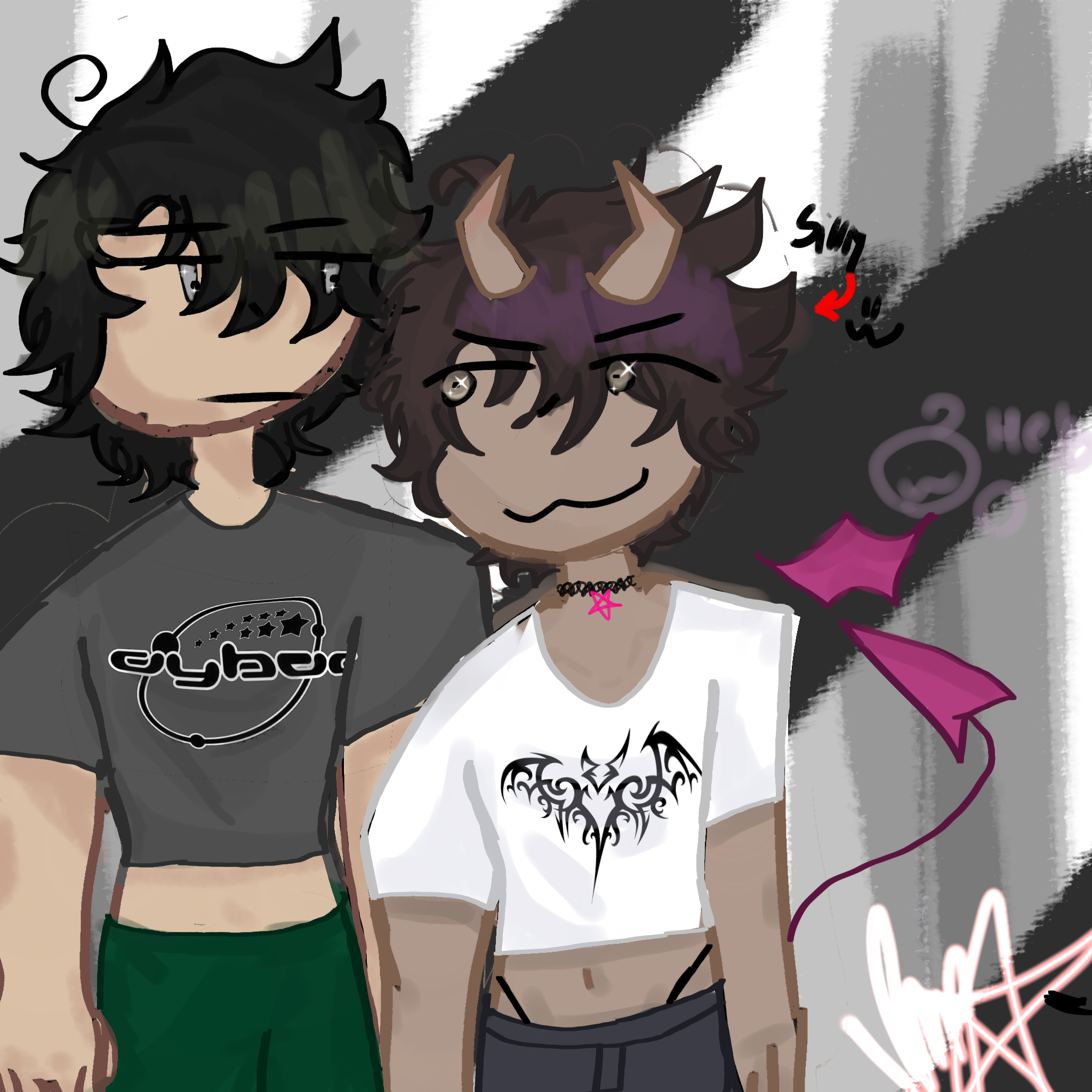 Kody and Nikolas fanart reupload - ibisPaint