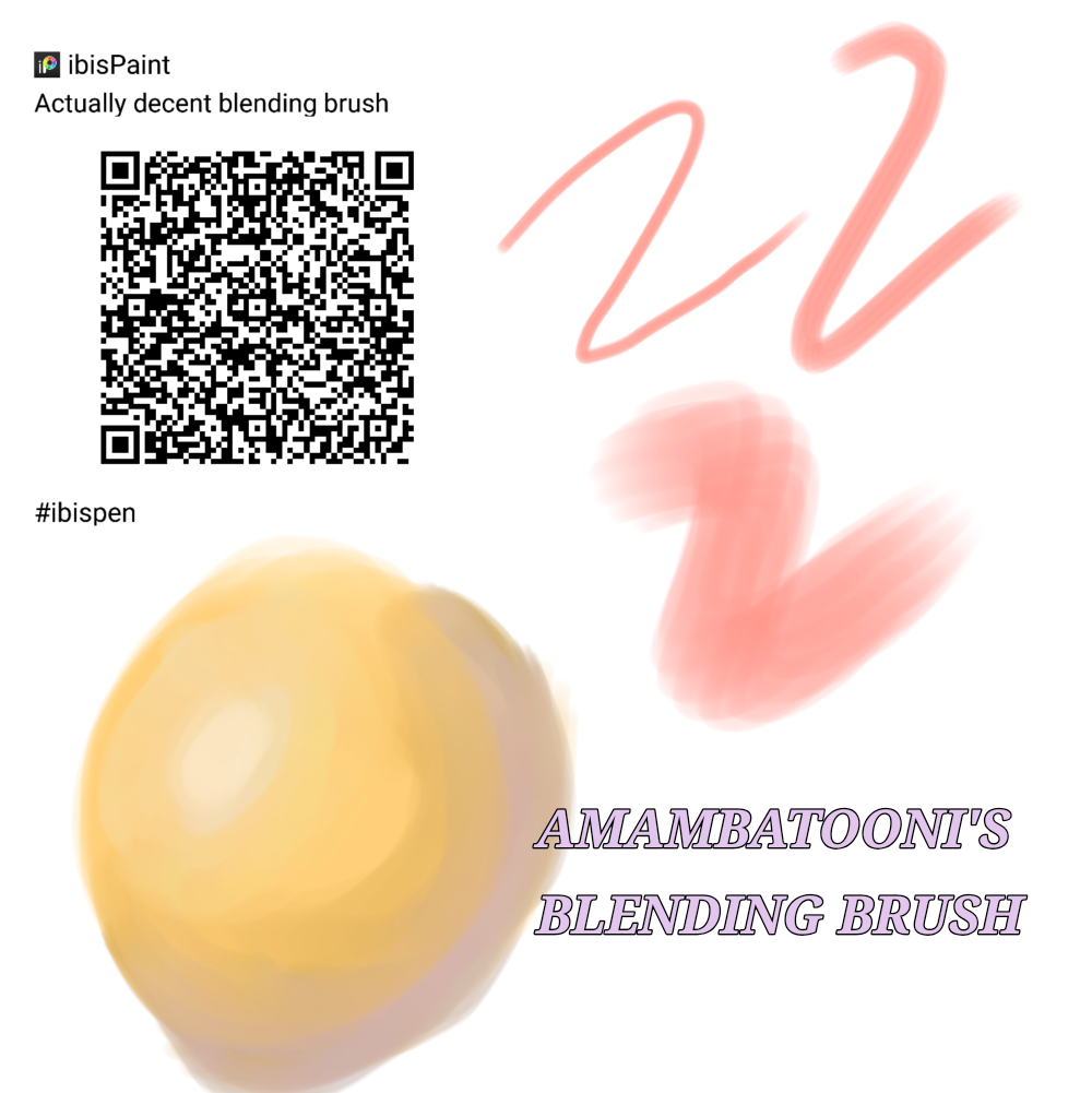 Actually decent blending brush - ibisPaint