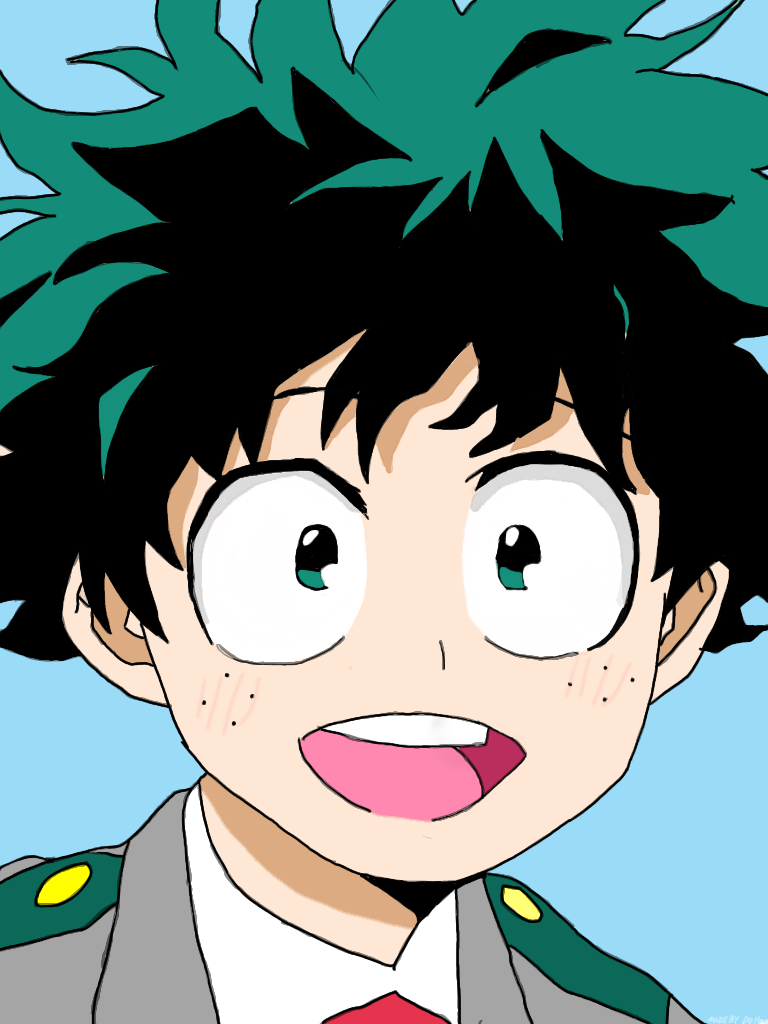 미도리야 이즈쿠 (데쿠) - ibisPaint