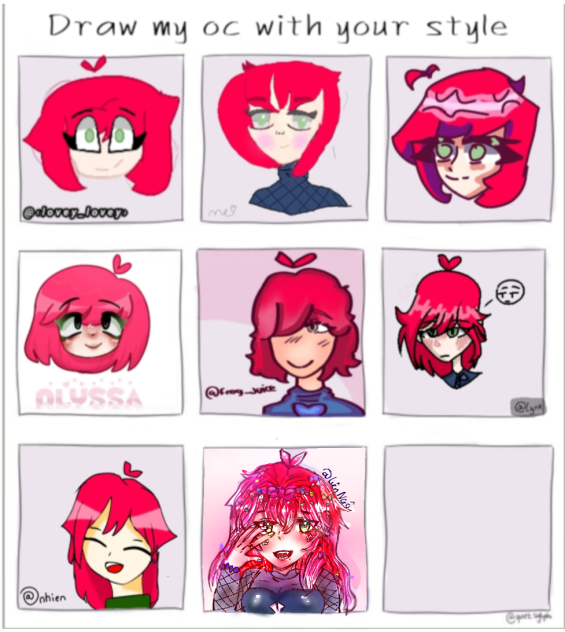 Draw my oc with your style - ibisPaint