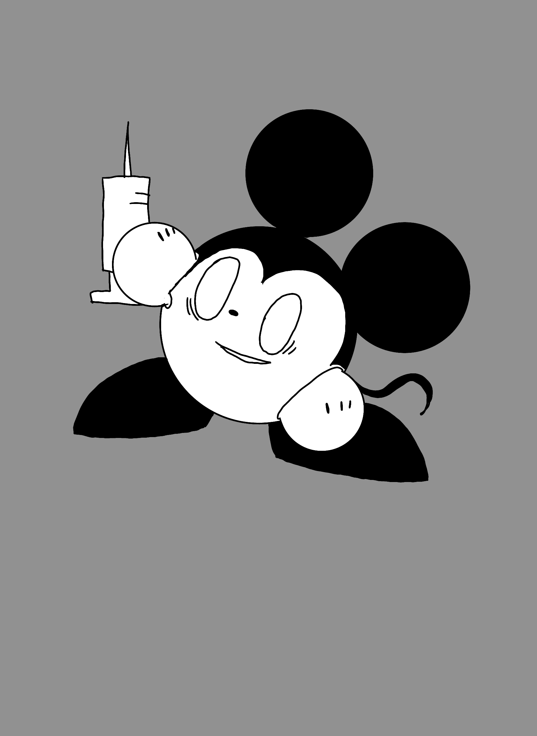 スーサイドマウスカービイ化 - ibisPaint