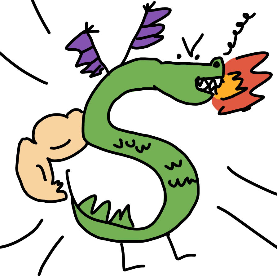 TROGDOR THE BURNINATOR - ibisPaint